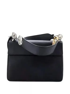 Fendi Kan I F Leather Medium Shoulder Bag