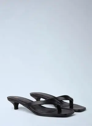 TOTEME Flip Flop Kitten Heels