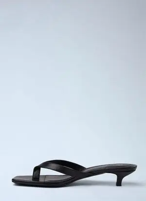 TOTEME Flip Flop Kitten Heels