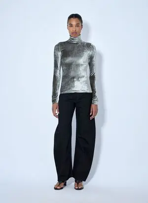 LEMAIRE Fitted High Neck Top