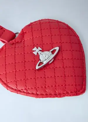 VIVIENNE WESTWOOD Heart Mirror Charm Keyring