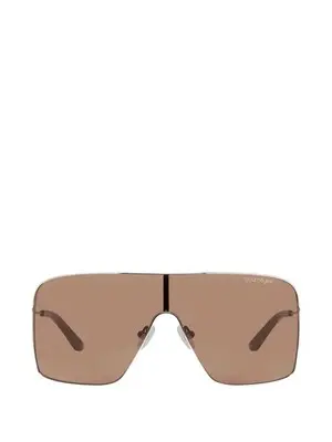 COURREGES 24 Aviator-frame Sunglasses