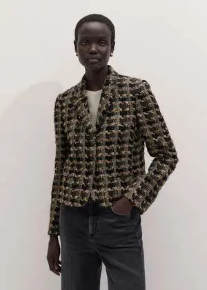 ME+EM Textured Evening Jacket