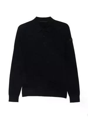 RRD Polo-collar Long-sleeve Sweater