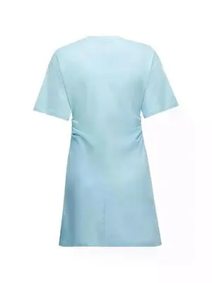 Karl Lagerfeld Gathered T-shirt Mini Dress