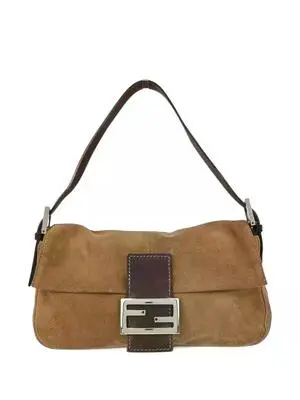 Fendi Baguette Shoulder Bag - Brown