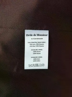 Drole De Monsieur Western Single-breasted Blazer