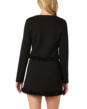 Astr The Label Claire 3d Trim Jacket