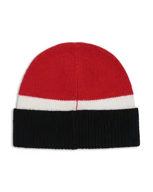 Polo Ralph Lauren Color Block Holiday Bear Beanie
