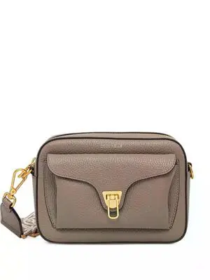 COCCINELLE Grainy-leather Crossbody Bag