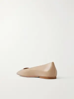 GIANVITO ROSSI Leather Ballet Flats