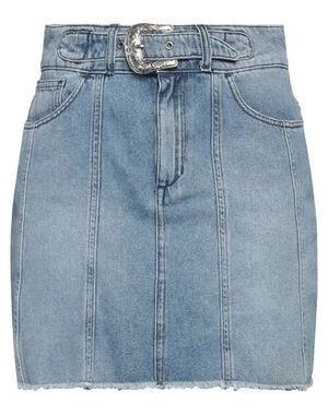 Liu Jo Denim Skirt Size Cotton - Blue