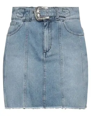 Liu Jo Denim Skirt Size Cotton