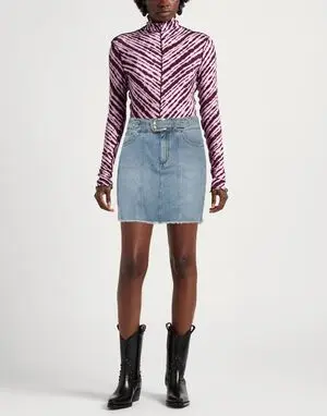 Liu Jo Denim Skirt Size Cotton