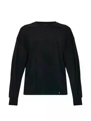 Palm Angels Palm-print Long-sleeve T-shirt - Black