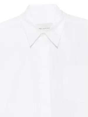AMI Paris Logo-embossed Oversized Shirt