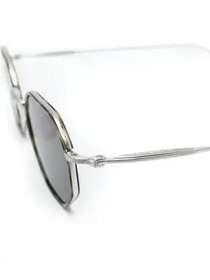 Matsuda Geometric Engraved Sunglasses