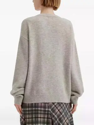 B+AB Graphic-patch Sweater