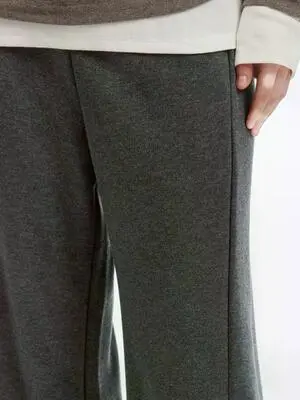 B+AB Patch-pocket Wide-leg Trousers