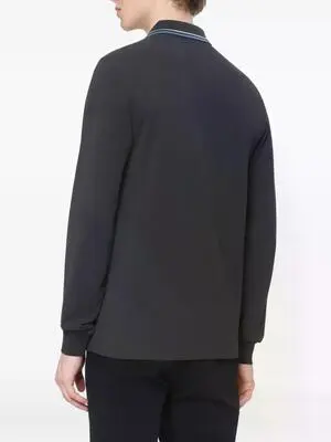 Fred Perry Twin Tipped Long-sleeve Polo Shirt