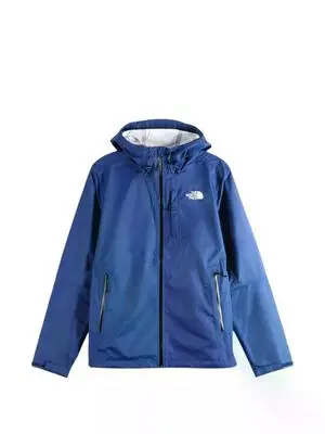 The North Face Logo-print Hooded Jacket - Blue