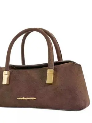Manière De Voir Annelise In Suede Tote Bag