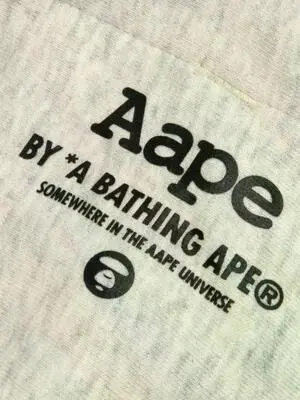 AAPE BY *A BATHING APE Logo-print Zip-up Hoodie