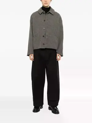 DEVOA Button-up Wool Jacket