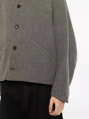 DEVOA Button-up Wool Jacket