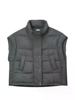 B+AB Padded Sleeveless Jacket - Grey