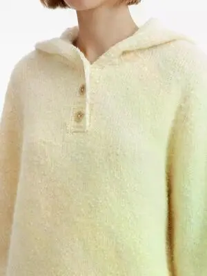 B+AB Button-up Hooded Sweater