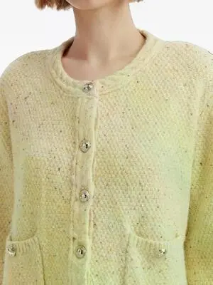 B+AB Sequin-embellished Flecked Cardigan