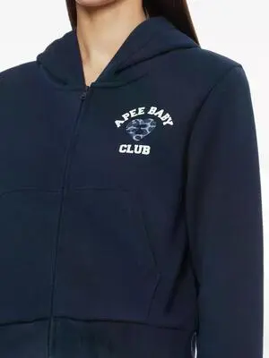 AAPE BY *A BATHING APE Logo-print Zip-up Hoodie