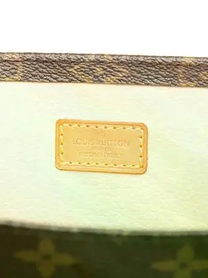LOUIS VUITTON 2003 Monogram Sac Plat Tote Bag