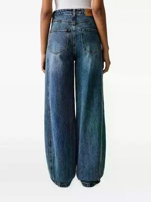 GESTUZ Gzmelu Washed Wide-leg Jeans