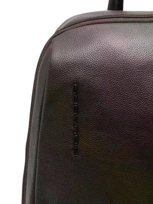 PIQUADRO Russel Grained-leather Backpack