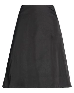 Alexander McQueen Midi Skirt Size Polyester, Silk
