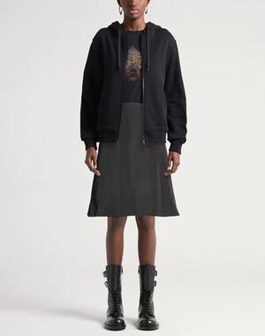 Alexander McQueen Midi Skirt Size Polyester, Silk