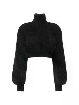 Max Mara High-neck Sweater - Black