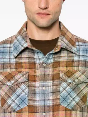 GOD'S TRUE LINEN Nomad Tartan Shirt
