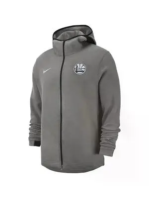 Nike Showtime Golden State Warriors Zip Hoodie - Grey