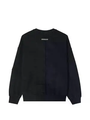 FIVE CM Patchwork Raw-edge Sweatshirt