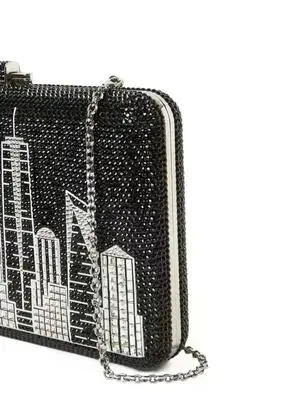 Judith Leiber Crystal-embellished Skyline Clutch Bag