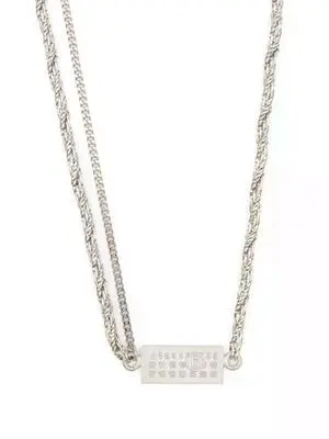 MAISON MARGIELA Logo-detail Necklace