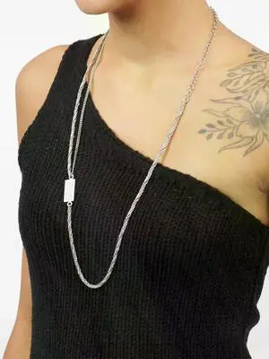 MAISON MARGIELA Logo-detail Necklace