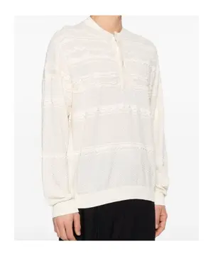 Emporio Armani Henley Neckline Jumper