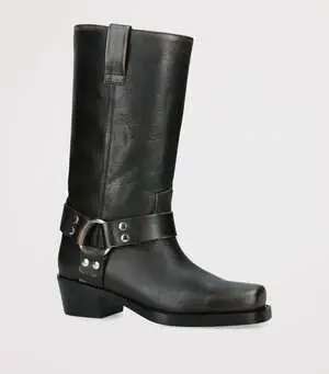 Paris Texas Leather Roxy Knee-high Boots 45