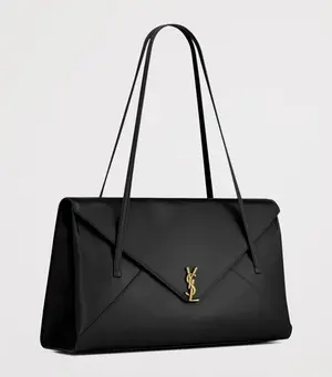 Saint Laurent Large Leather Simone Shoulder Bag