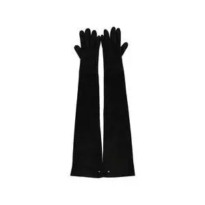 Max Mara Suede Leather Long Gloves