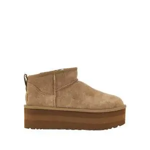 UGG Classic Ultra Mini Platform Ankle Boots - Brown